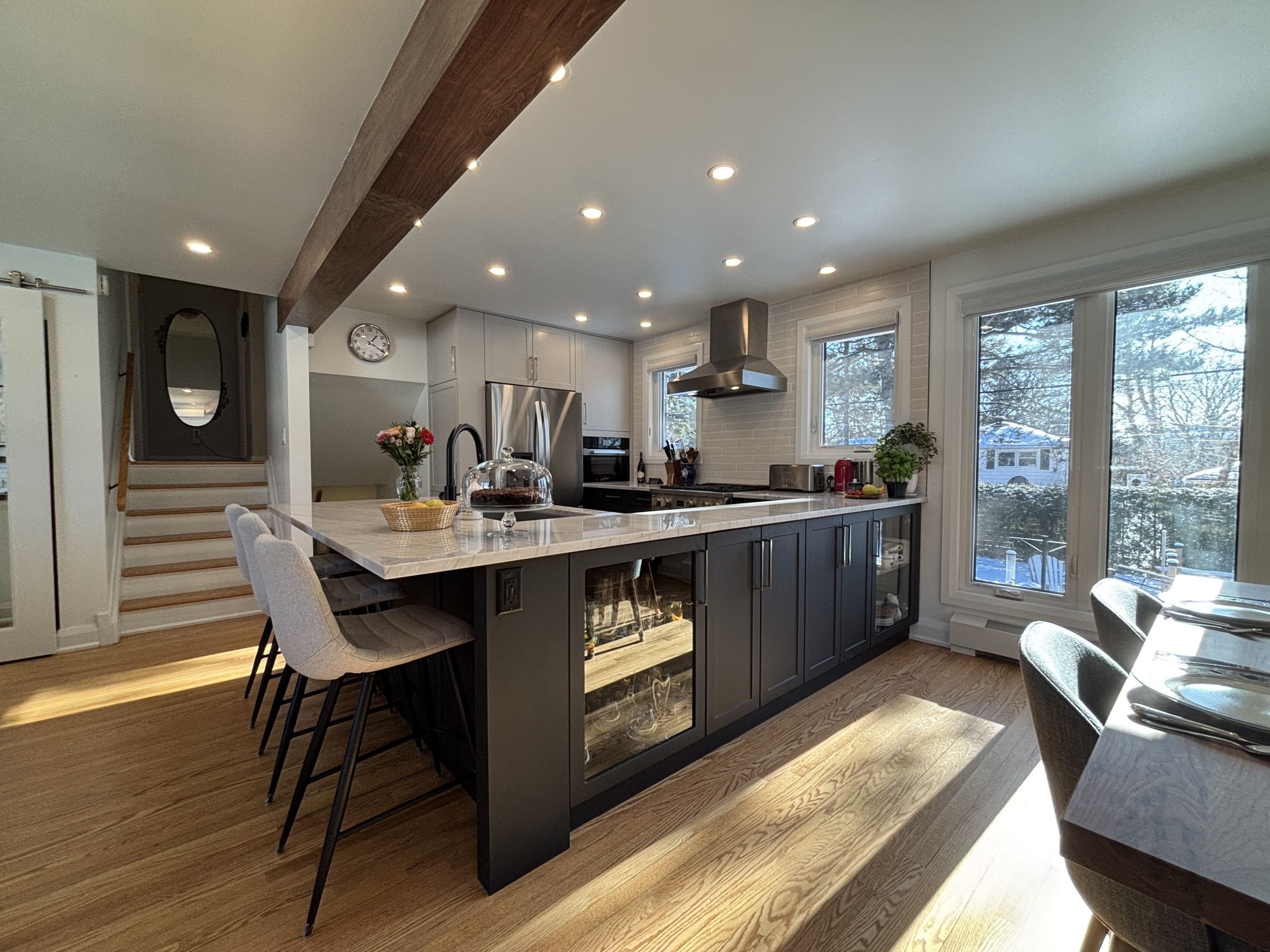 Greyrock: Open Concept with Black Walnut Features - Copperstone ...